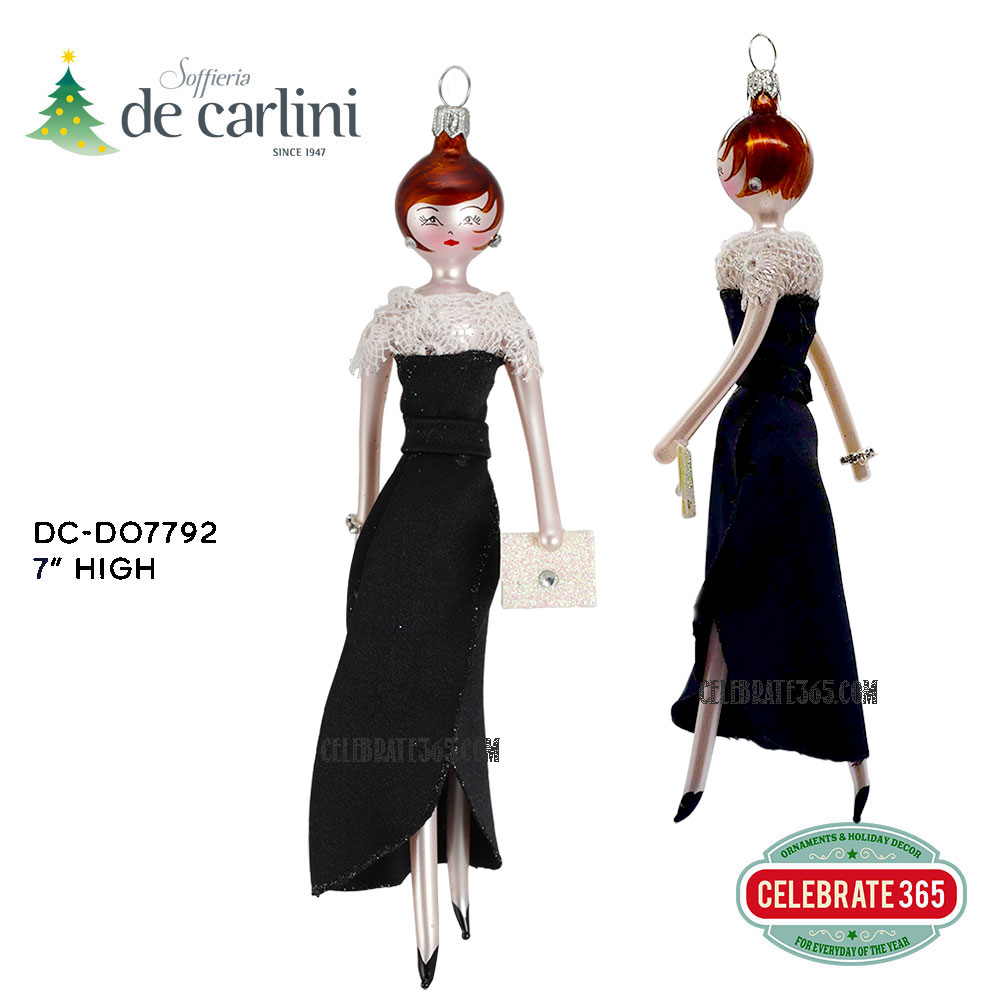 Soffieria De Carlini, Fashion Lady In Black | Celebrate365.com