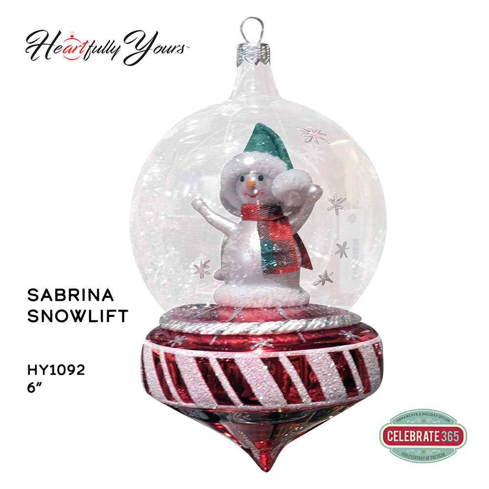 HeARTfully Yours™ Sabrina Snowlift | Celebrate365.com