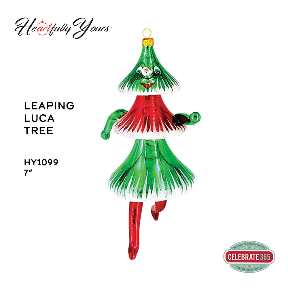 HeARTfully Yours™ Leaping Luca Tree | Celebrate365.com