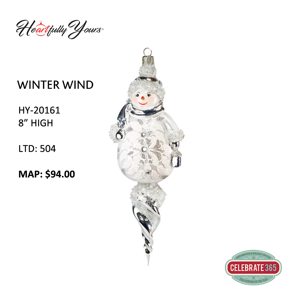 HeARTfully Yours™ Winter Wind | Celebrate365.com