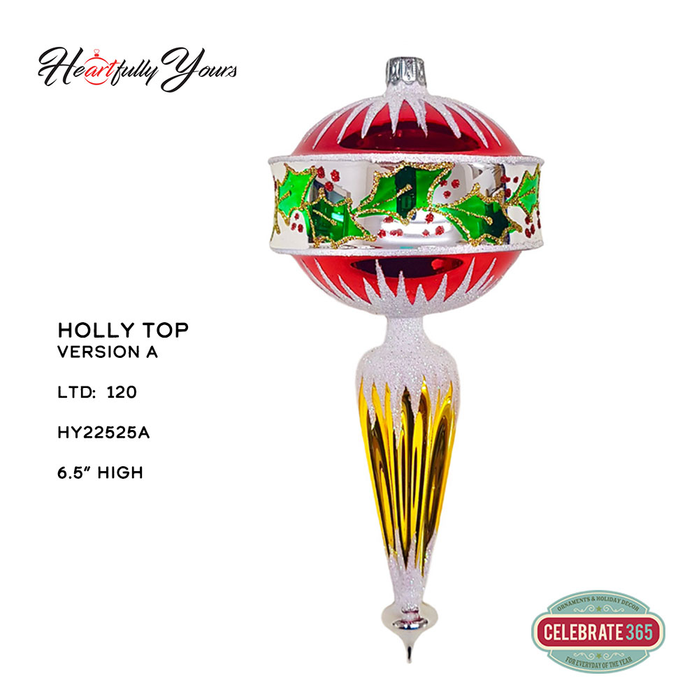 HeARTfully Yours™ Holly Top | Celebrate365.com