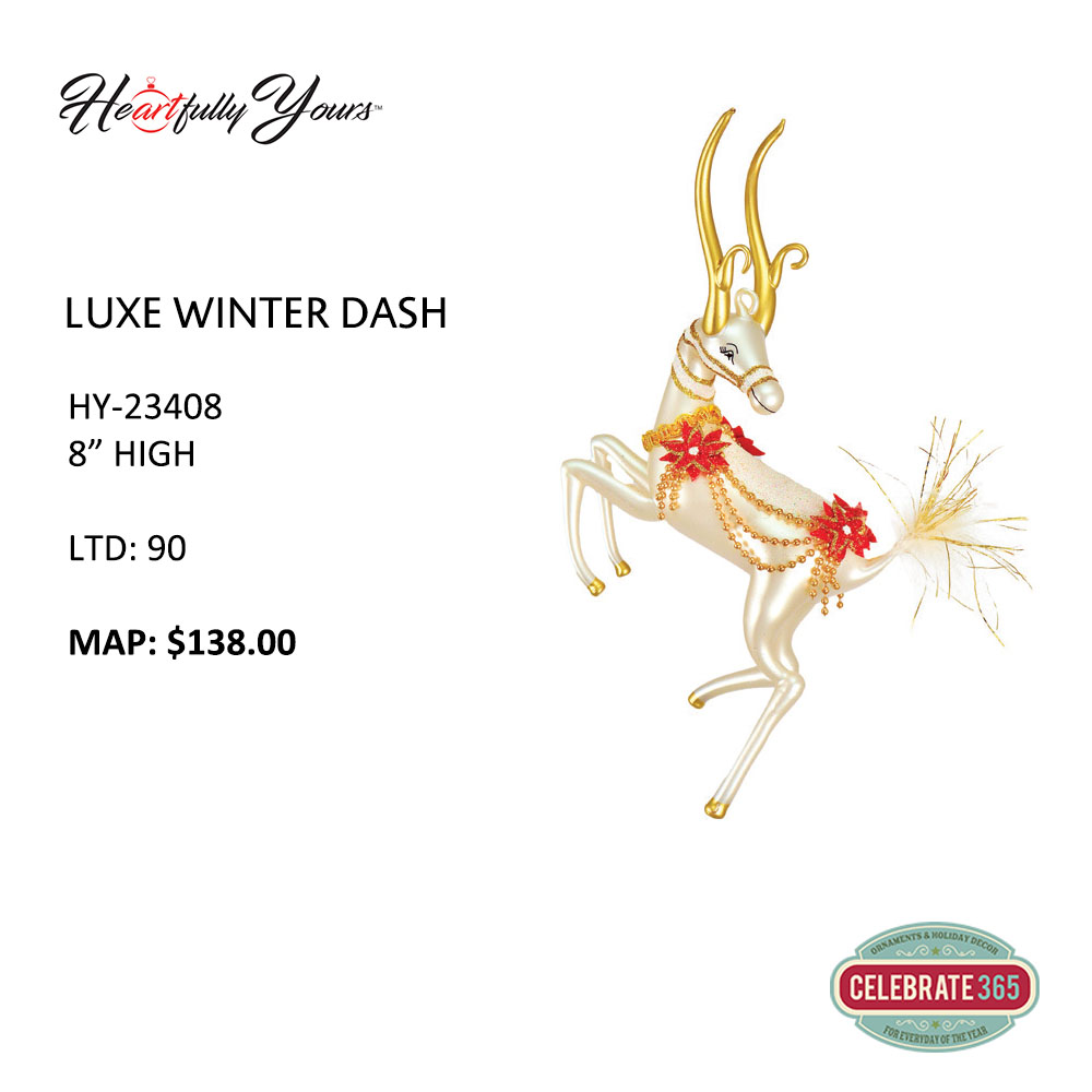HeARTfully Yours™ Luxe Winter Dash | Celebrate365.com