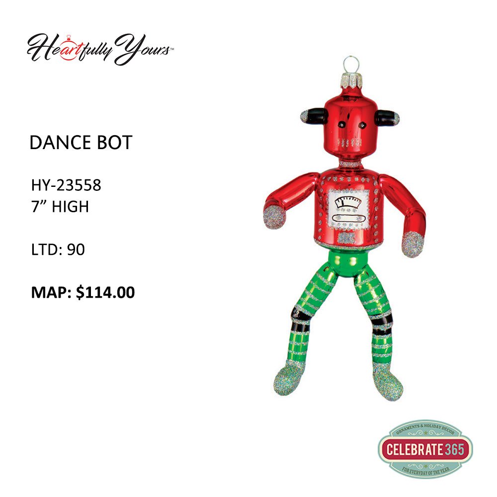 HeARTfully Yours™ Dance Bot | Celebrate365.com