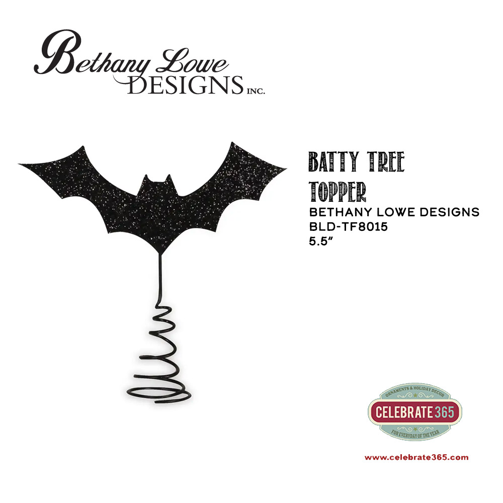 Bethany Lowe Designs, Batty Tree Topper
