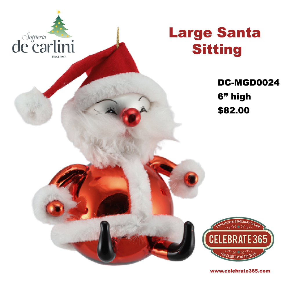 Soffieria De Carlini, Large Sitting Santa