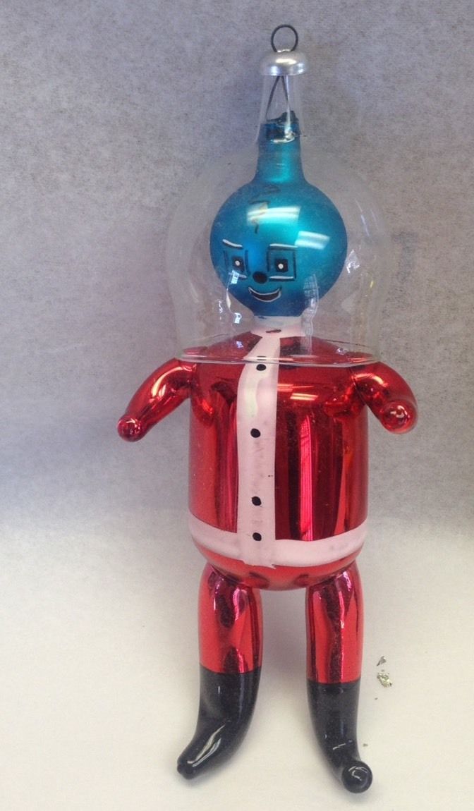 Soffieria De Carlini, Vintage-Style Alien Spaceman for Christmas